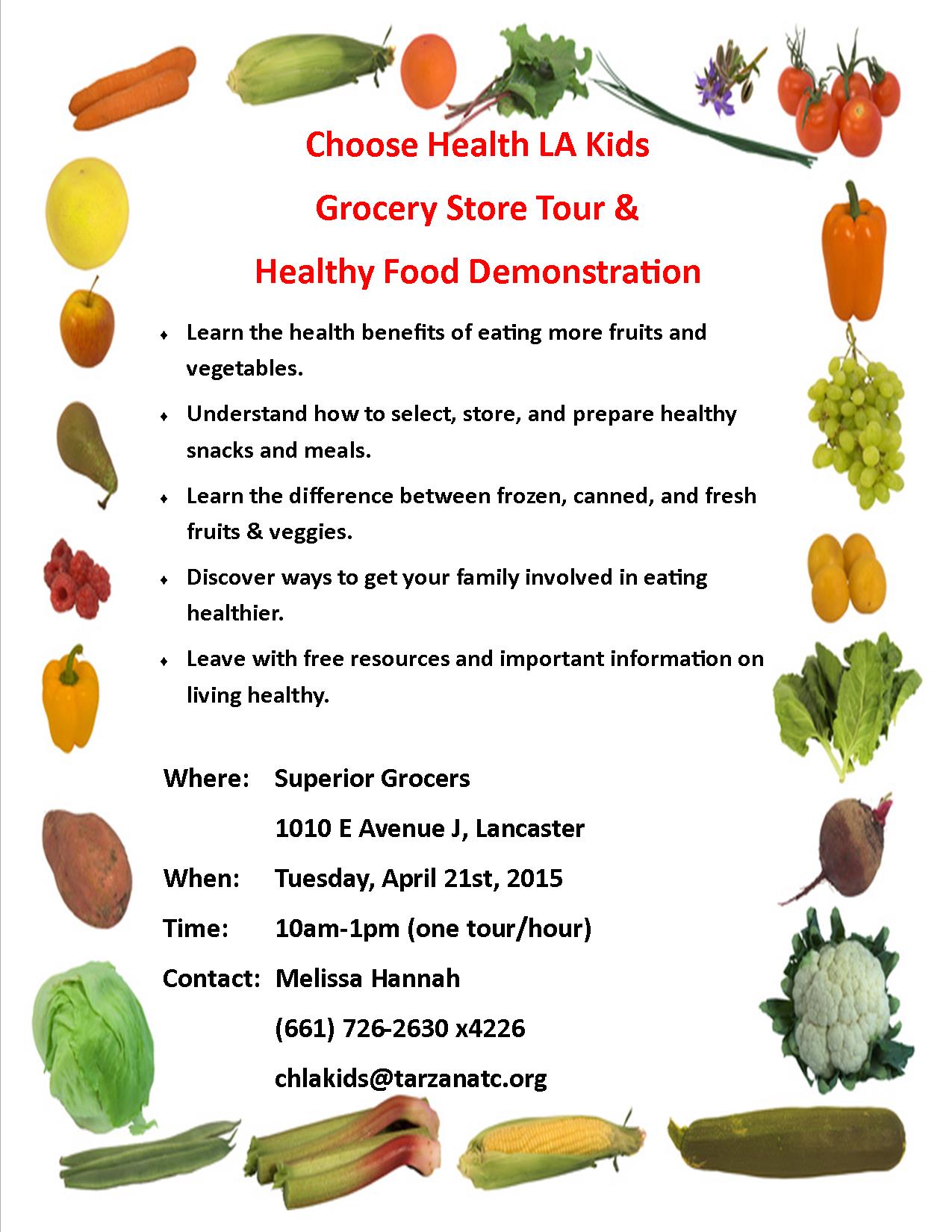 Tarzana Treatment Centers | Superior Grocery Store Tour and Healthy ...